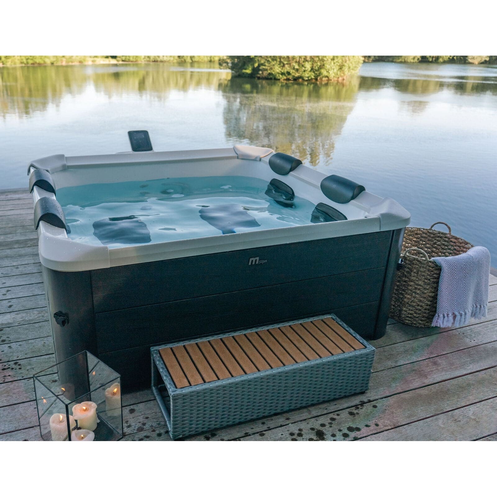 MSPA FRAME OSLO 2-6 Person Luxury Hot Tub Spa | Fitness Recovery Lab