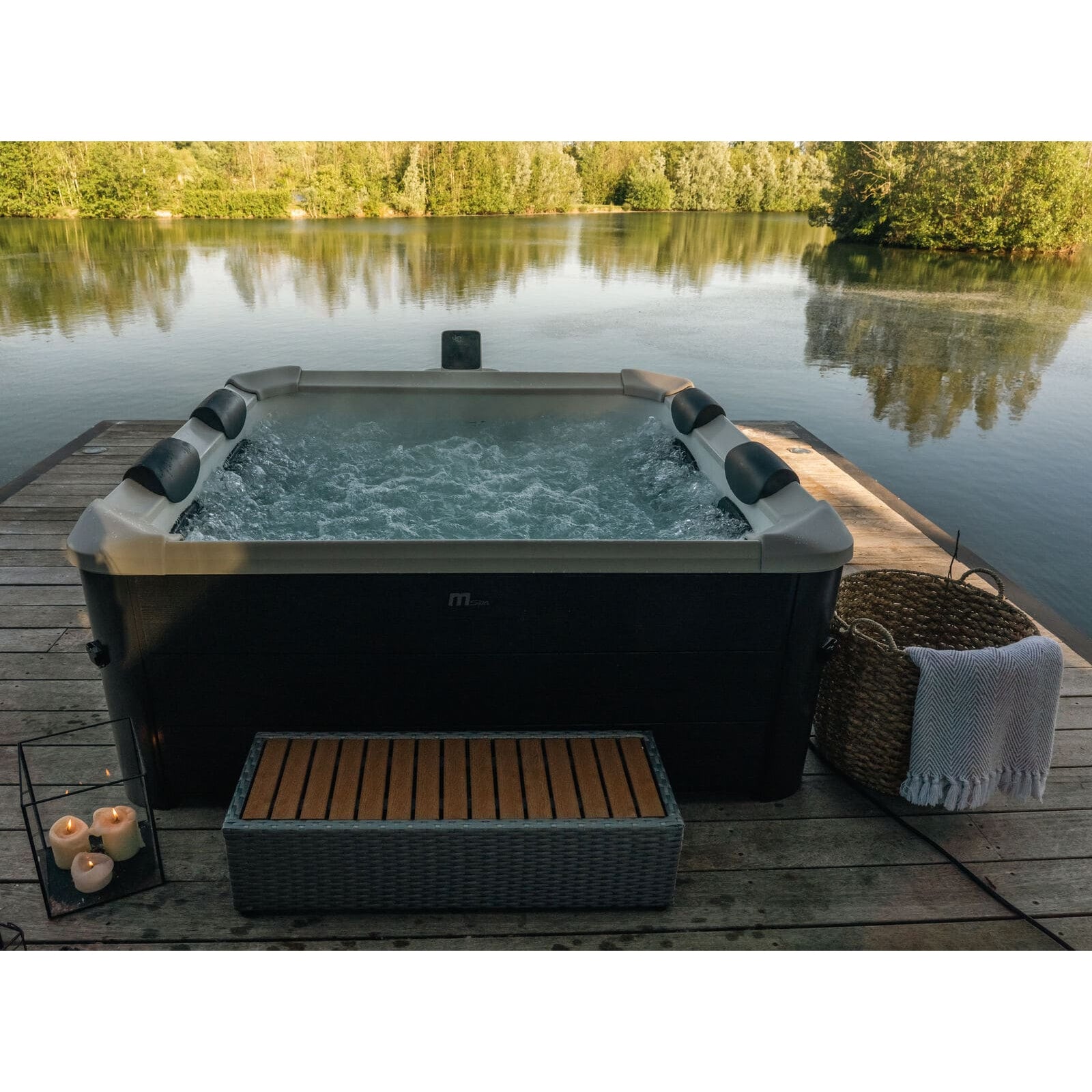MSPA FRAME OSLO 2-6 Person Luxury Hot Tub Spa | Fitness Recovery Lab
